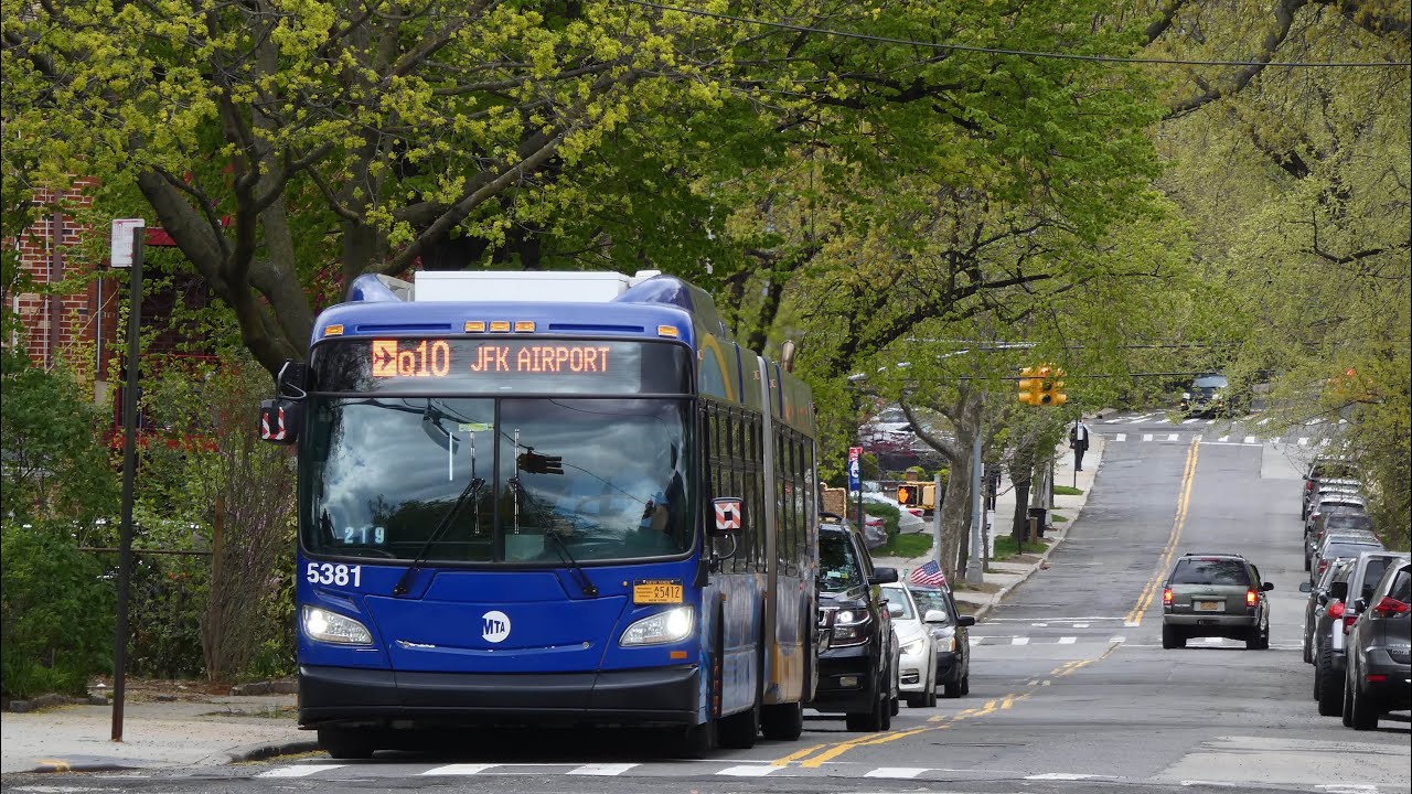 Route Focus 1: The Q10, Kew Gardens to JFK Terminal 5 (Queens) - YouTube