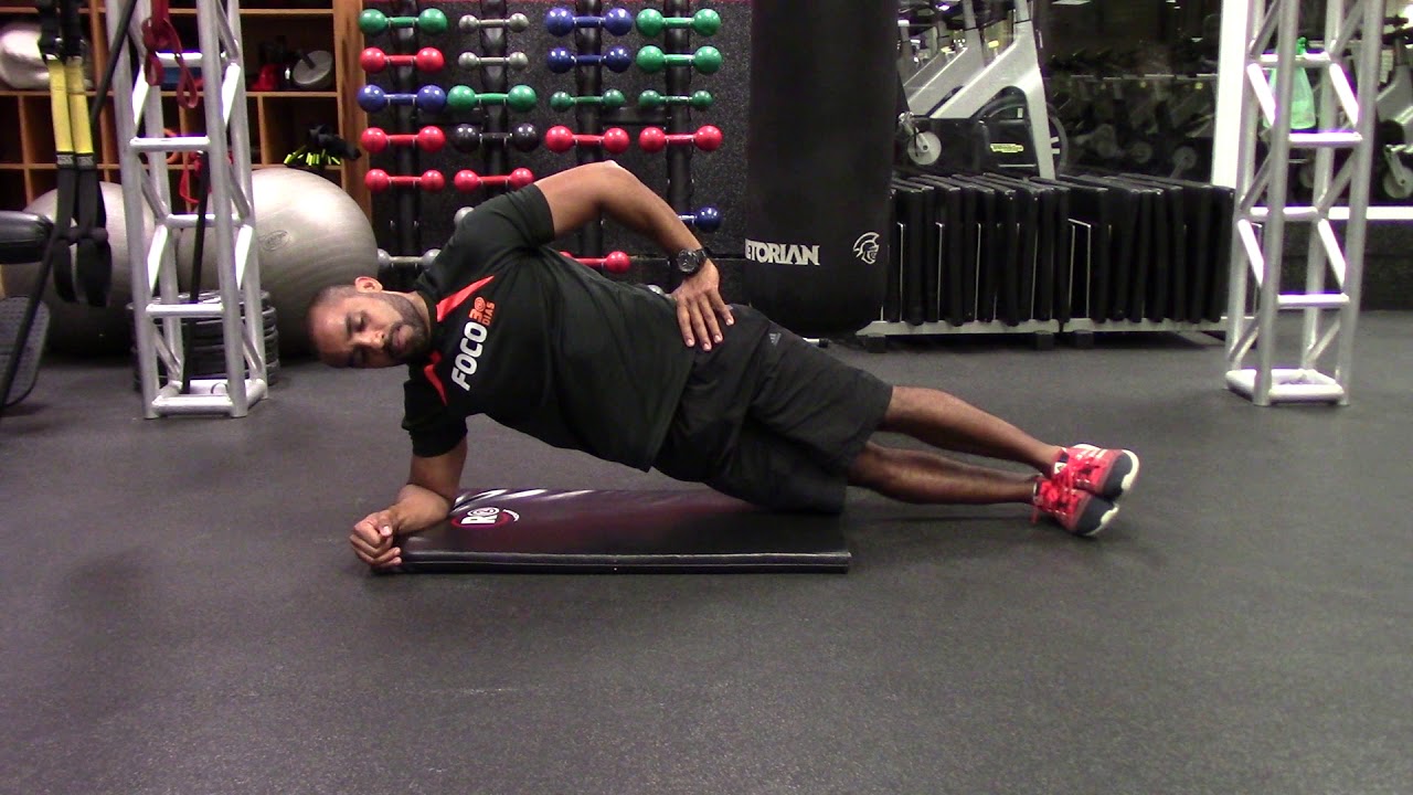 Prancha lateral em isometria - YouTube