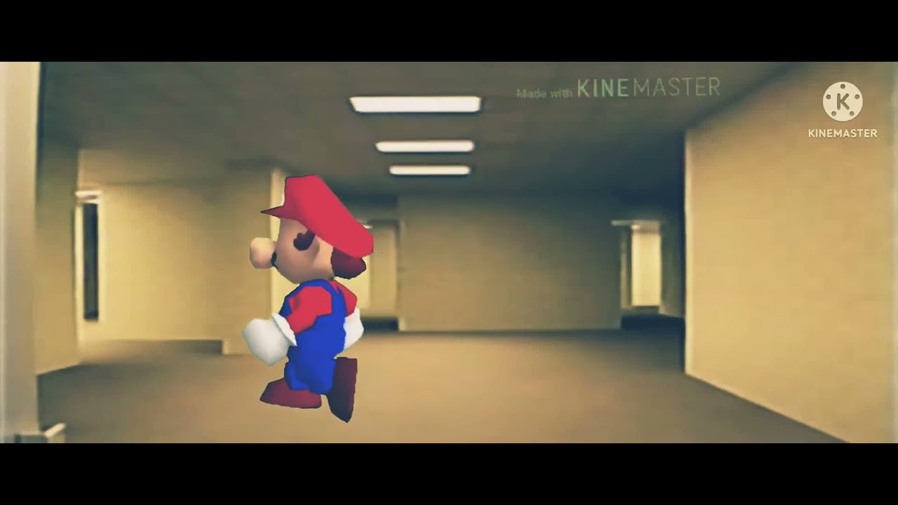 Mario In The Backrooms - YouTube