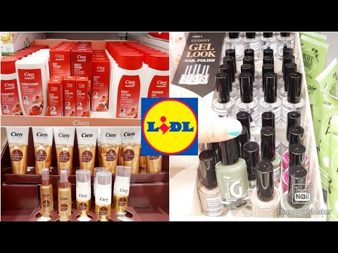 LIDL LES COSMÉTIQUES DIMANCHE 6 SEPTEMBRE - YouTube