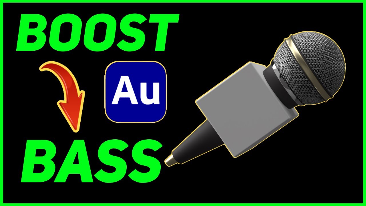 How To Boost Bass On Adobe Audition Tutorial (Step By Step) - YouTube