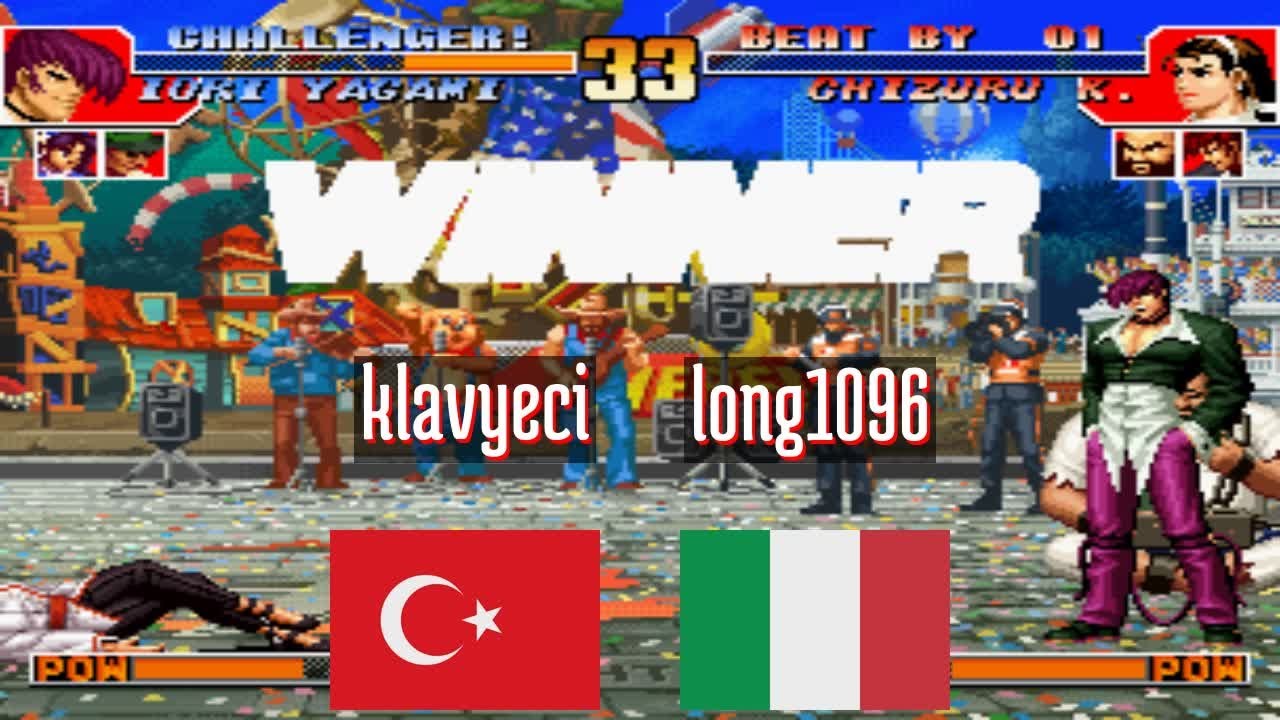 FT5 @kof97: klavyeci (TR) vs long1096 (IT) [King of Fighters 97 Fightcade] May 7 - YouTube