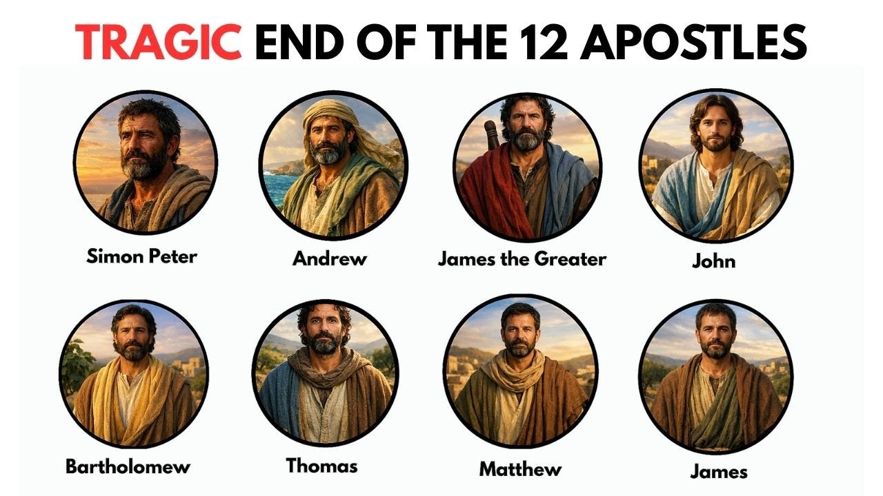 The Tragic End of the 12 Apostles of Jesus Explained | How the ...