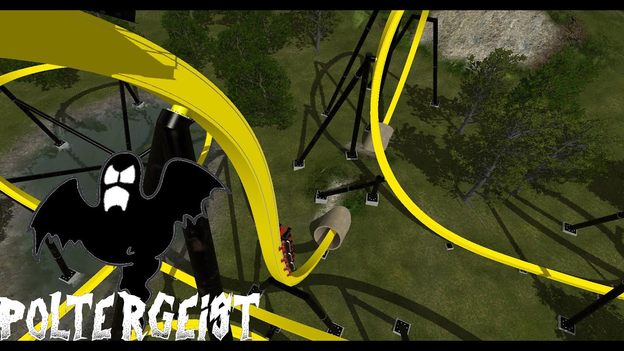 Poltergeist [RMC T-Rex Coaster] No Limits 2 - YouTube