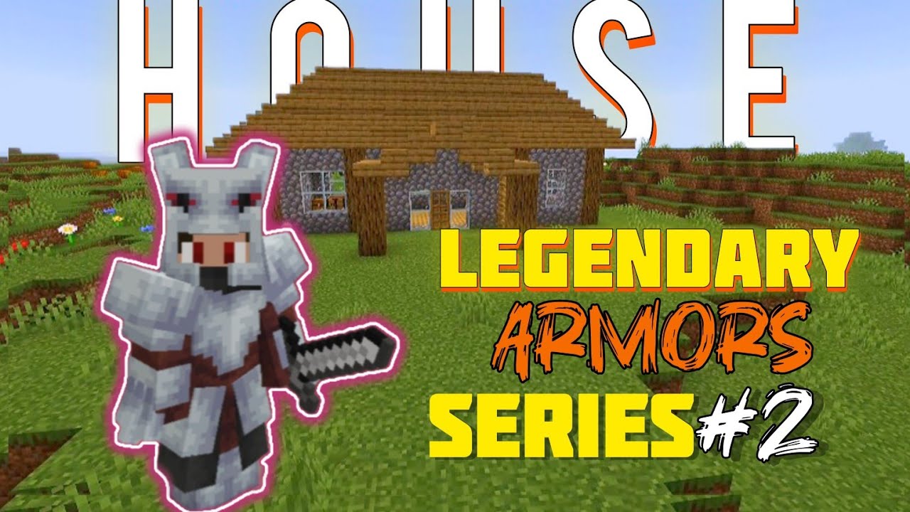 I Built a LEGENDARY MINECRAFT House with EPIC Armors!😎😎 - YouTube