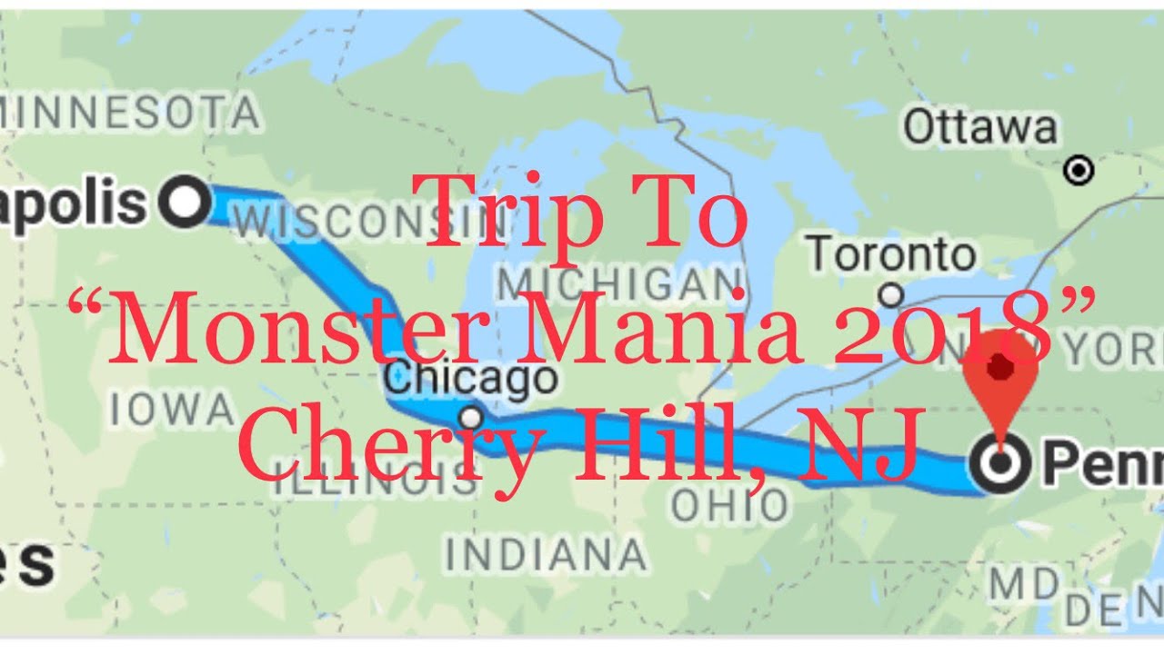 Trip to Monster Mania 2018 Cherry Hill, NJ!!! - YouTube