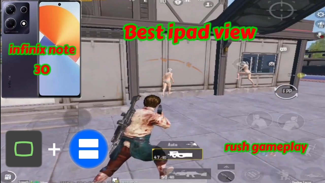 best ipad view for pubg | ipad view for bgmi | using resolution changer ...
