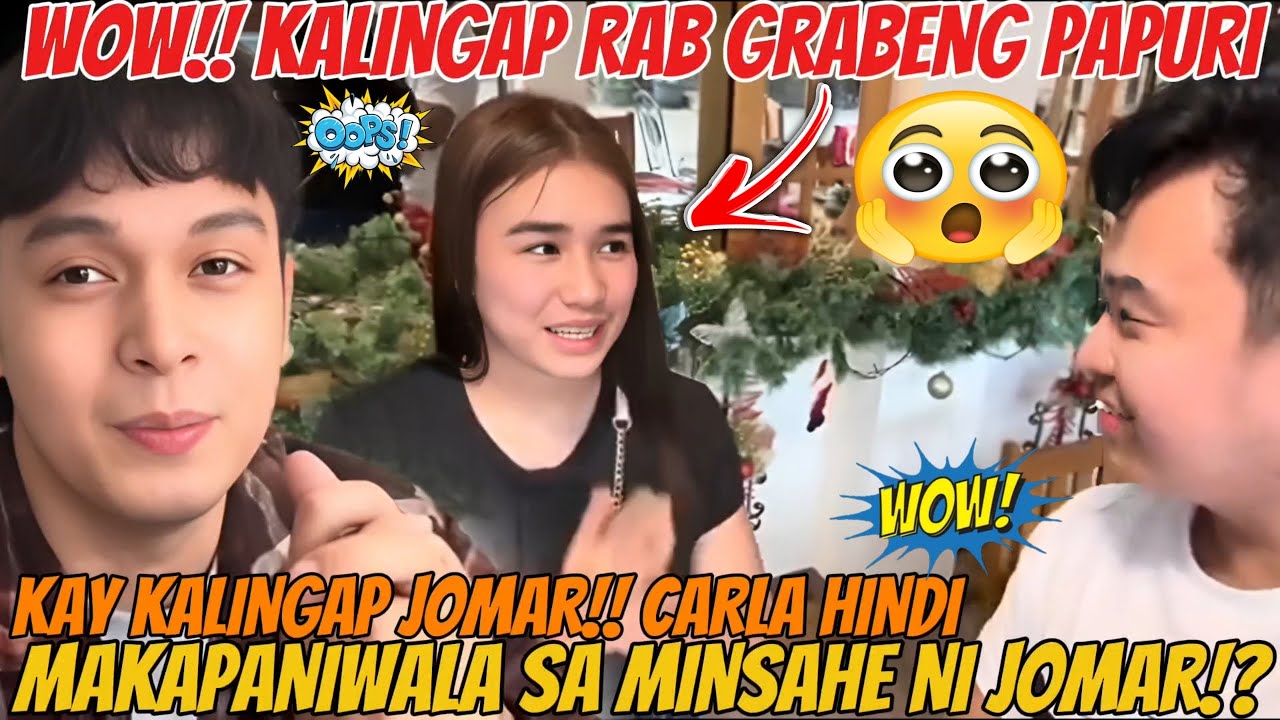 WOW!! KALINGAP RAB PINURINSI KALINGAP JOMAR SA KANYANG NATAGAP NA ...