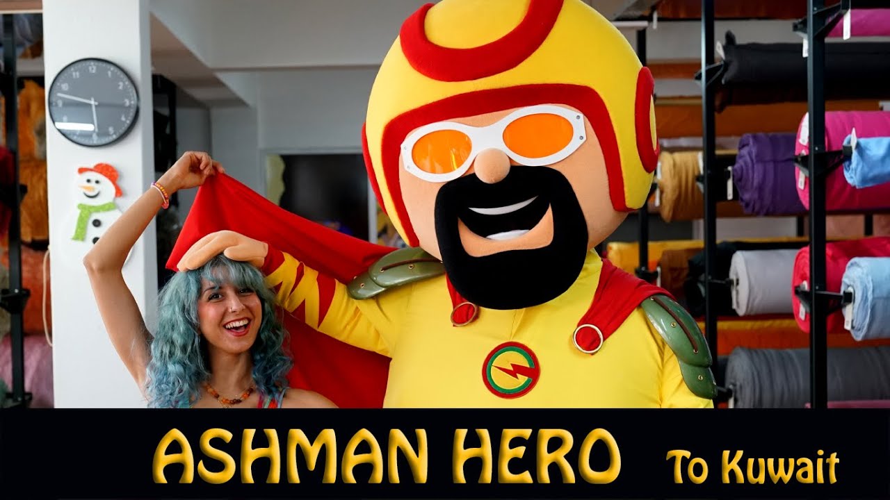 Ashman Hero Mascot Costume - YouTube