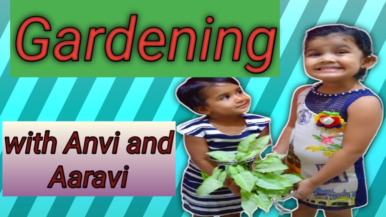 Anvi Aaravi Lifestyle | Gardening | funny videos | funny short video ...