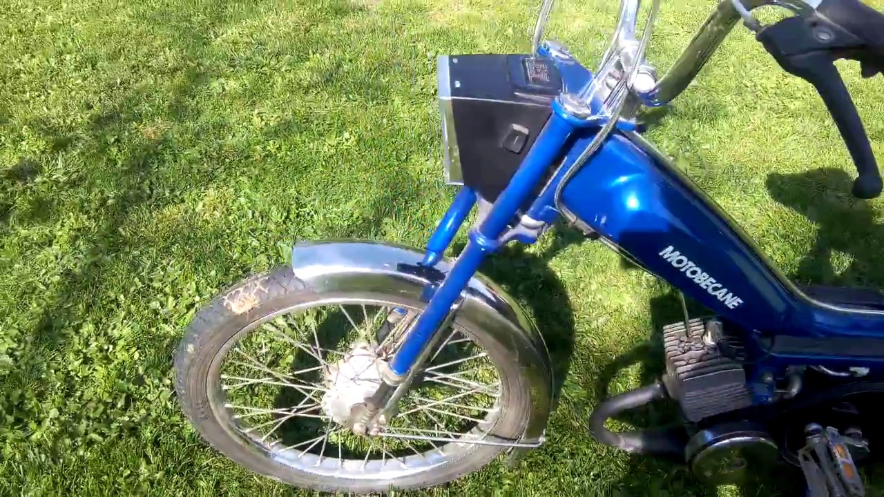 présentation d'une MOTOBECANE 41S - YouTube