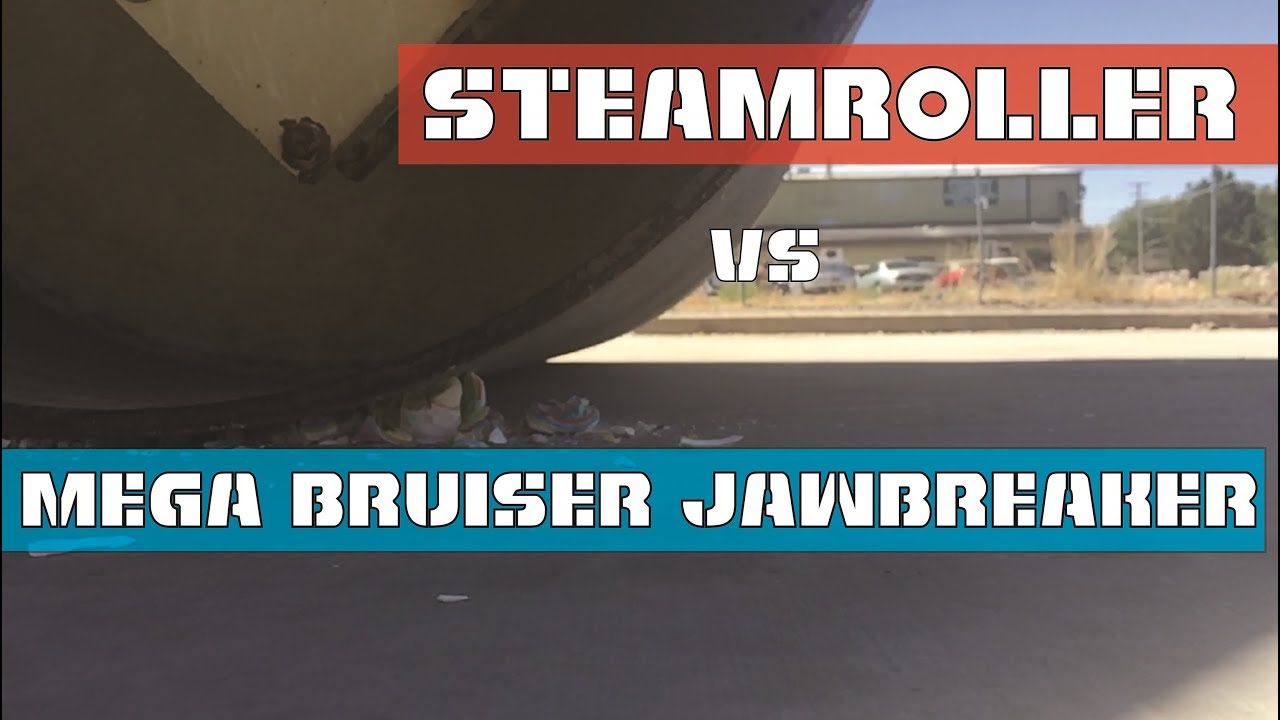 Steamroller vs. Mega Bruiser Jawbreaker - YouTube