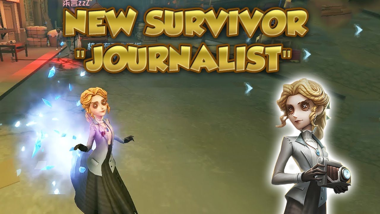 #3 New Survivor "Journalist" Gameplay! | Identity V | 第五人格 | アイデンティティV ...