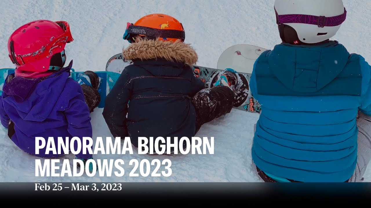 Panorama Bighorn Meadows 2023 - YouTube