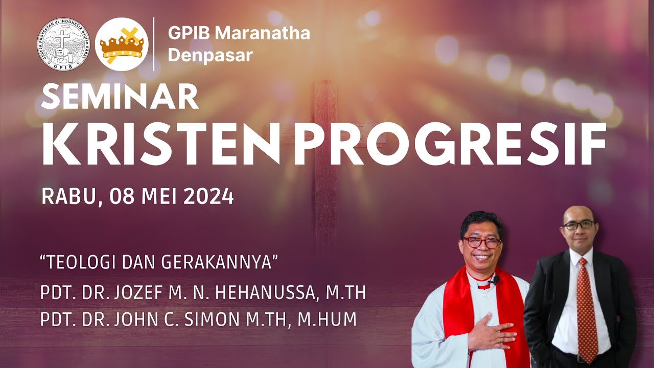 Seminar Kristen Progresif - "Teologi dan Gerakannya" - YouTube