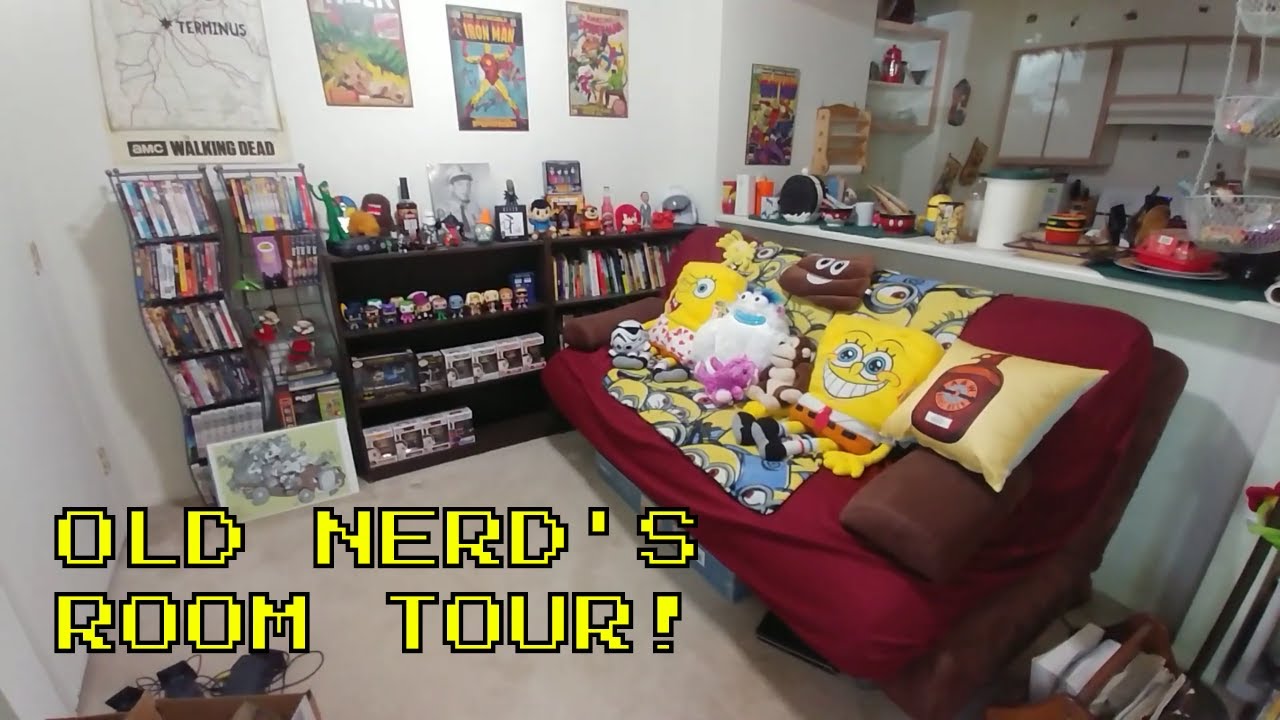 MAKING ROOM FOR NERDY THINGS! | Old Nerd's Room Tour 🤓😎🖖 - YouTube