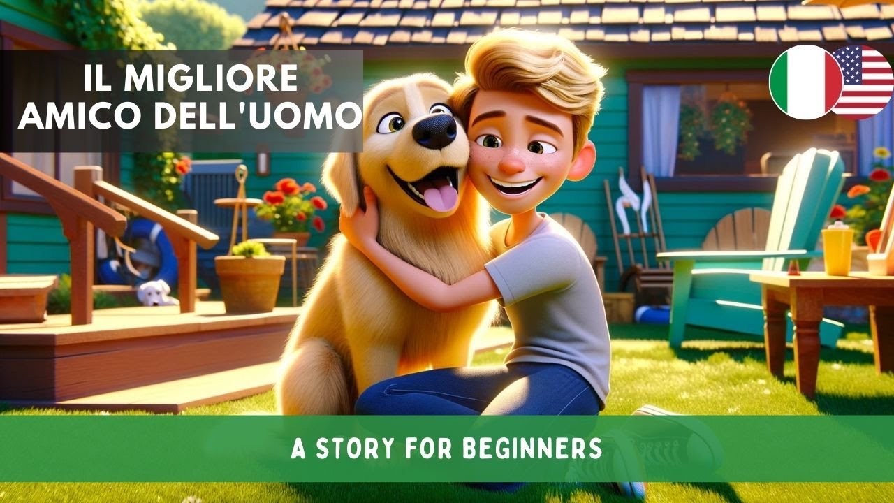 Learn Italian through a Short Story (Beginner Level A1) - YouTube