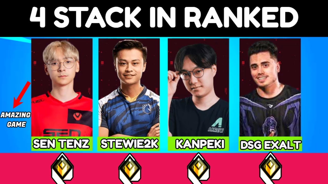 SEN TenZ , TSM Kanpeki , DSG Exalt & Stewie2k with POV's Happened in ...