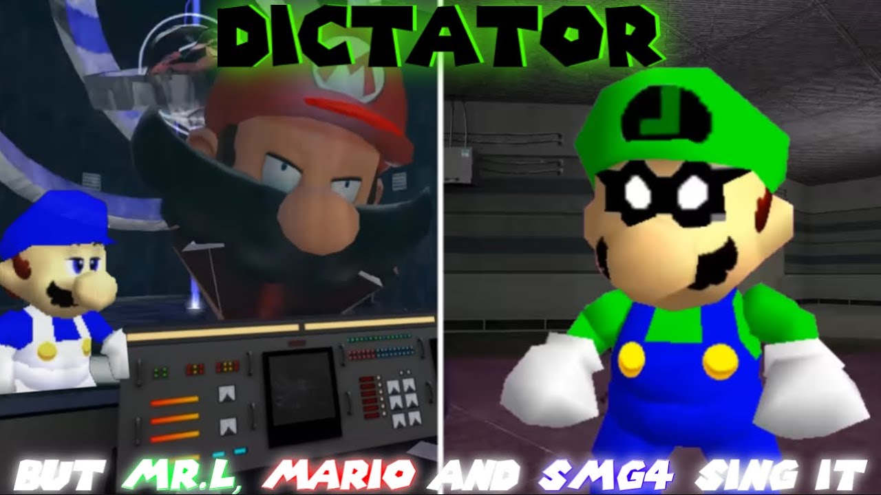 Dictator (But Mr.L, Mario and SMG4 Sing It) FNF Mario’s Madness Mod ...