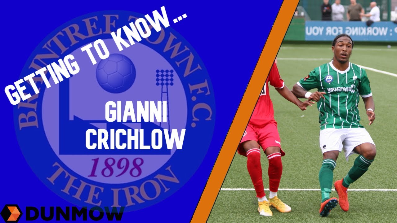 Getting to Know... Gianni Crichlow! - Braintree Town Winger (Audio Only ...