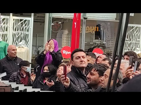 Ümraniye'de, Cumhurbaşkanı Kılıçdaroğlu sloganları! Ekrem İmamoğlu konuştu vatandaş alkılaşladı