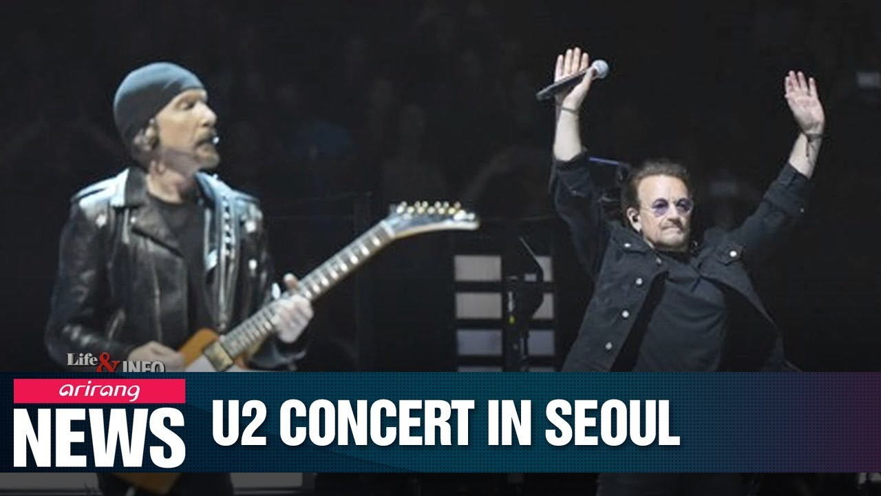 Irish rock band U2 announces tour stop in Seoul on December 8 - YouTube