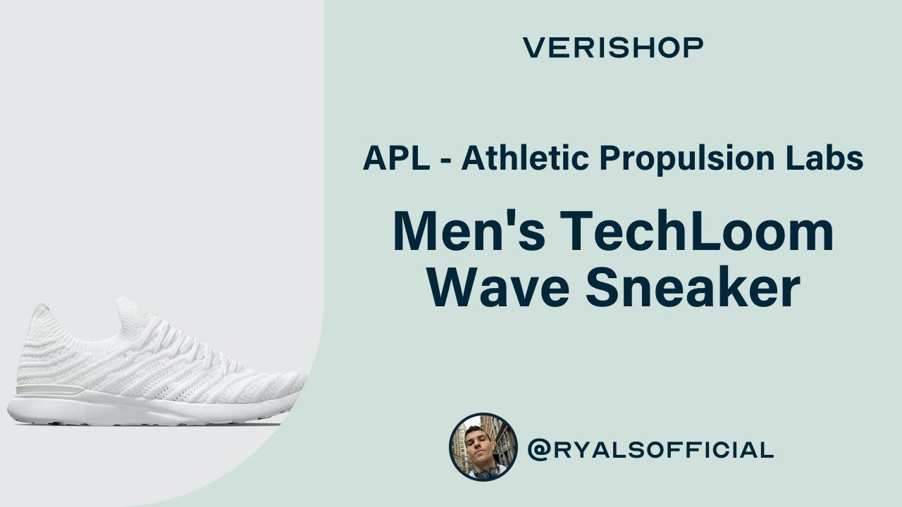 APL - Athletic Propulsion Labs Men's TechLoom Wave Sneaker Review - YouTube