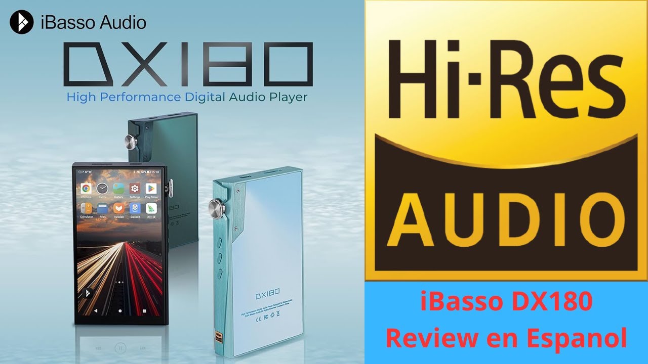 Ibasso DX180 reproductor Hi-Res Review en Espanol - YouTube