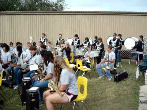 Kempner High School Honors Band Veteran's Day 2010 SME Drum Line - YouTube