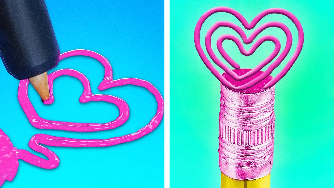Cool DIY School Supply Ideas And Clever School Tricks - YouTube