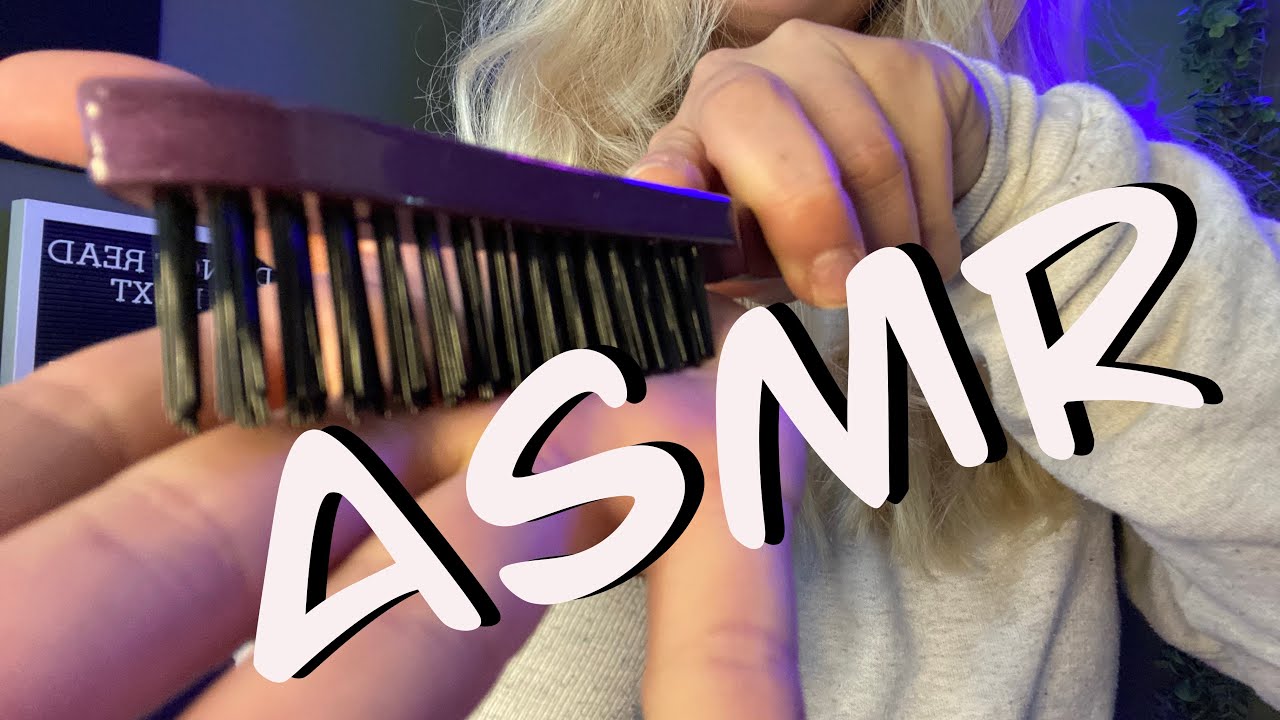 ASMR: Brushing, Invisible Triggers, Fingertip tapping, Gripping ...