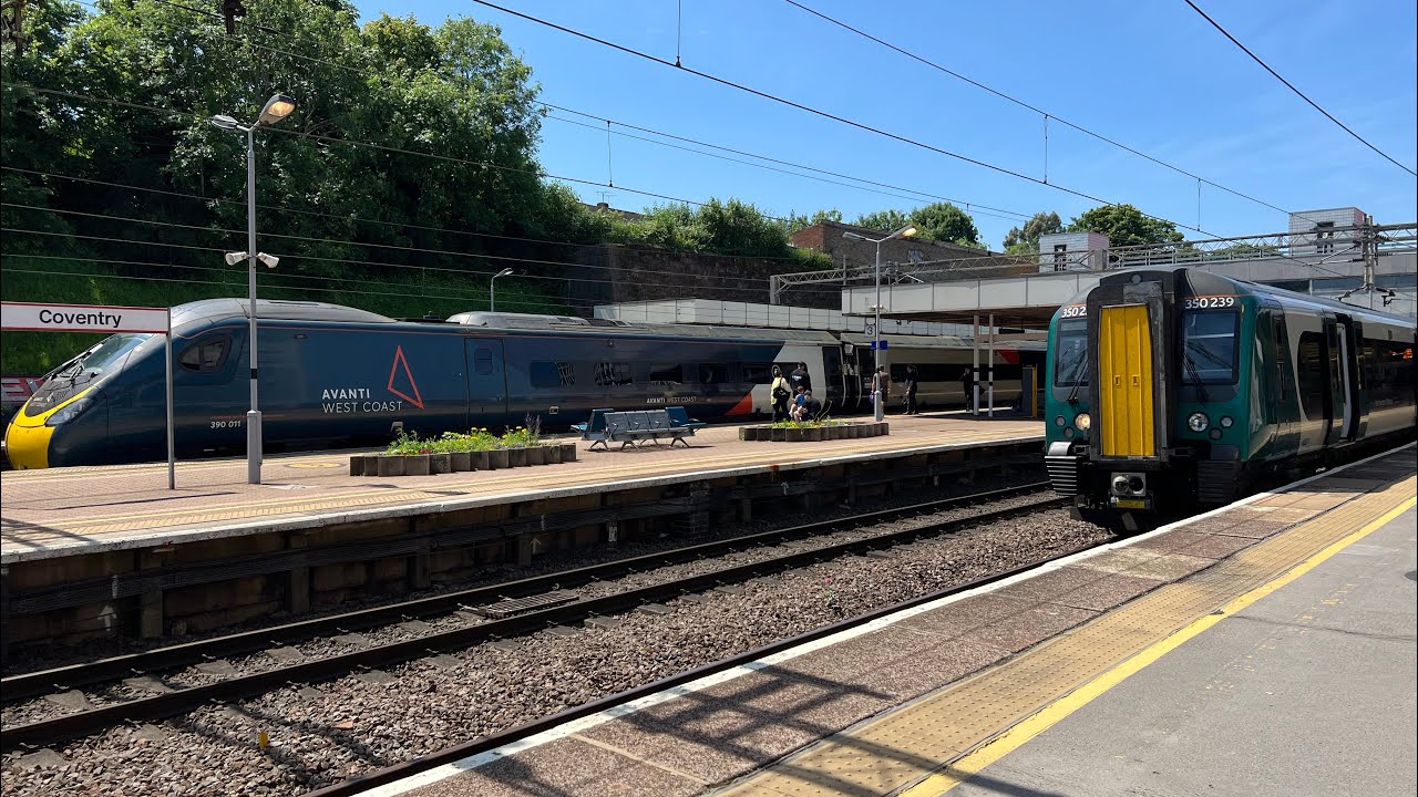 Trains In Coventry 2/06/2024 - YouTube