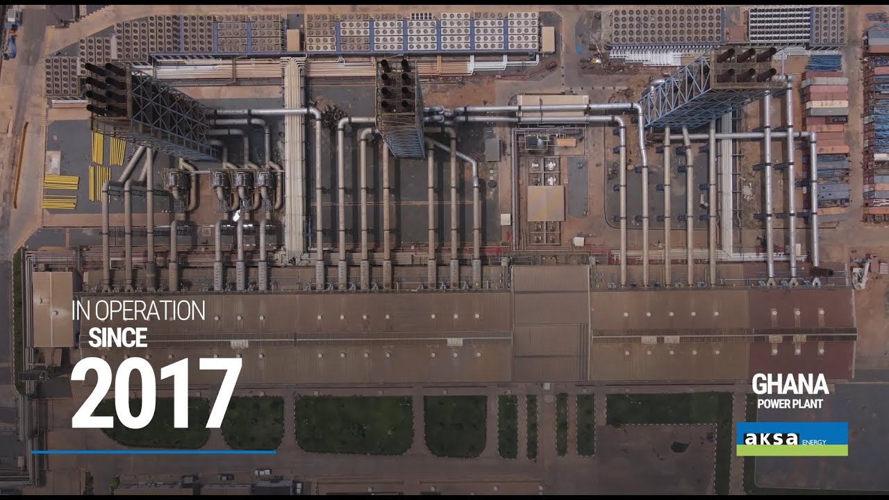 Aksa Energy Ghana Power Plant - YouTube