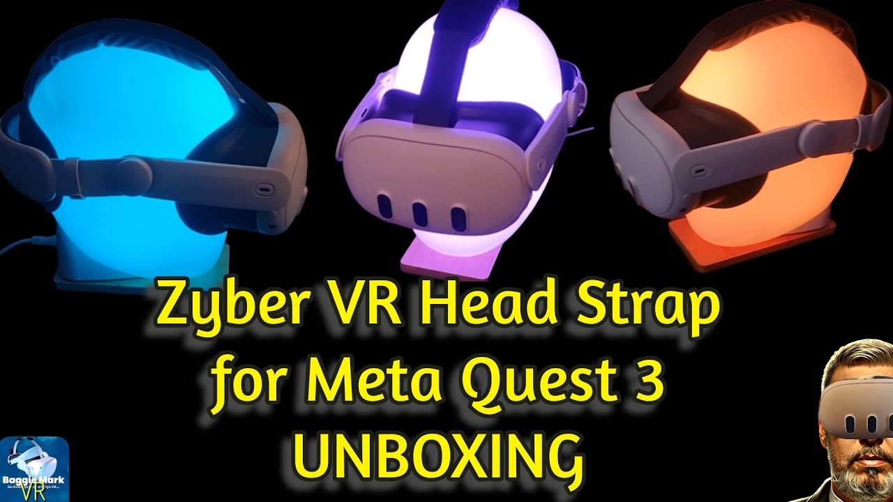 Zyber VR Head Strap for Meta Quest 3 - UNBOXING - YouTube