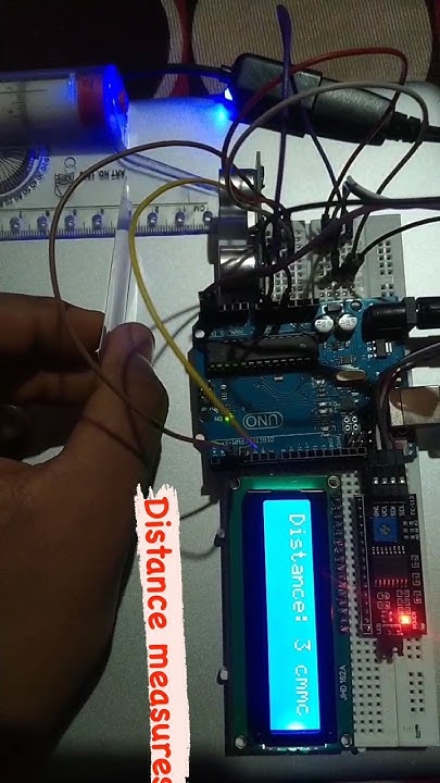 Distance measurement using arduino uno and ultrasonic sensor #arduino ...