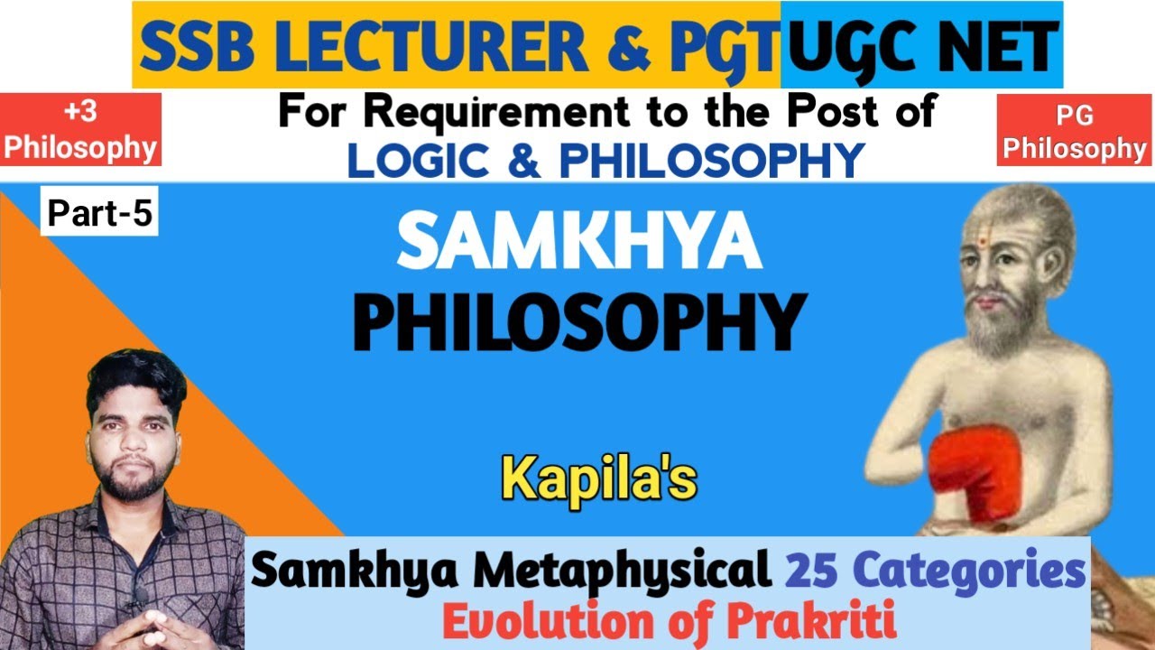Samkhya Philosophy, Samkhya Metaphysical 25 Categories, Evolution of ...