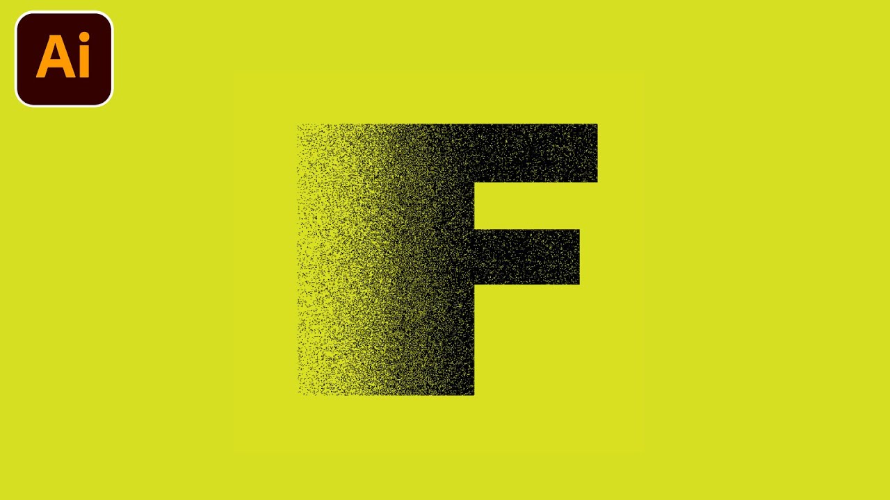 Dispersion Tutorial Letter in Adobe Illustrator | Solution zone by atif ...