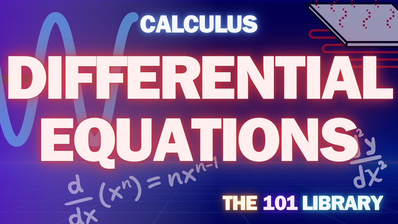 Complete Differential Equations GUIDE for Beginners! - YouTube