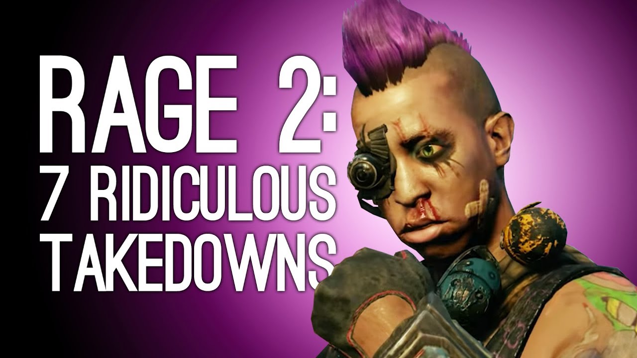 Rage 2 Gameplay: 7 Ludicrous Ways You'll Wreck Up Your Enemies - YouTube