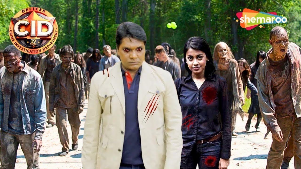 Zombies की दुनिया में आकर Zombie बन गयी Abhijeet और Sherya || CID: Full ...