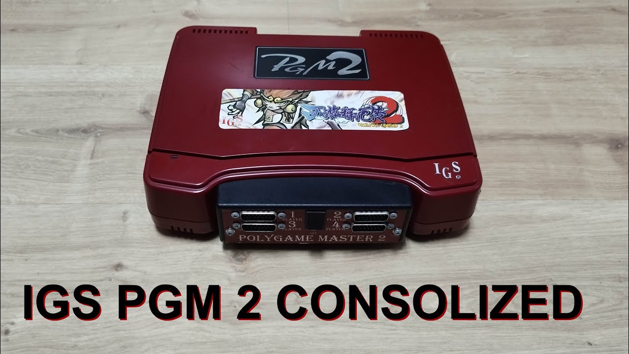 PGM2 CONSOLIZED - IGS POLIYGAME MASTER 2 - YouTube