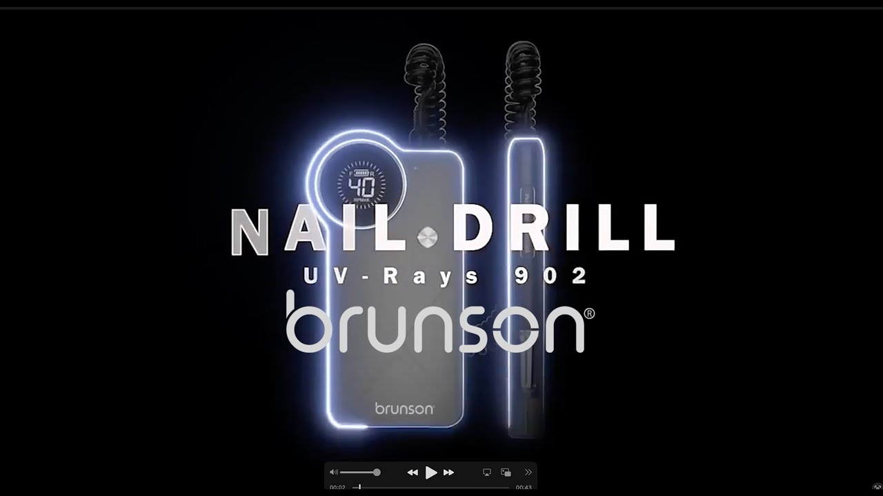 Our New Brunson Nail Drill with 40,000 RPM ready to rock your world 🤭🌎😊 ...