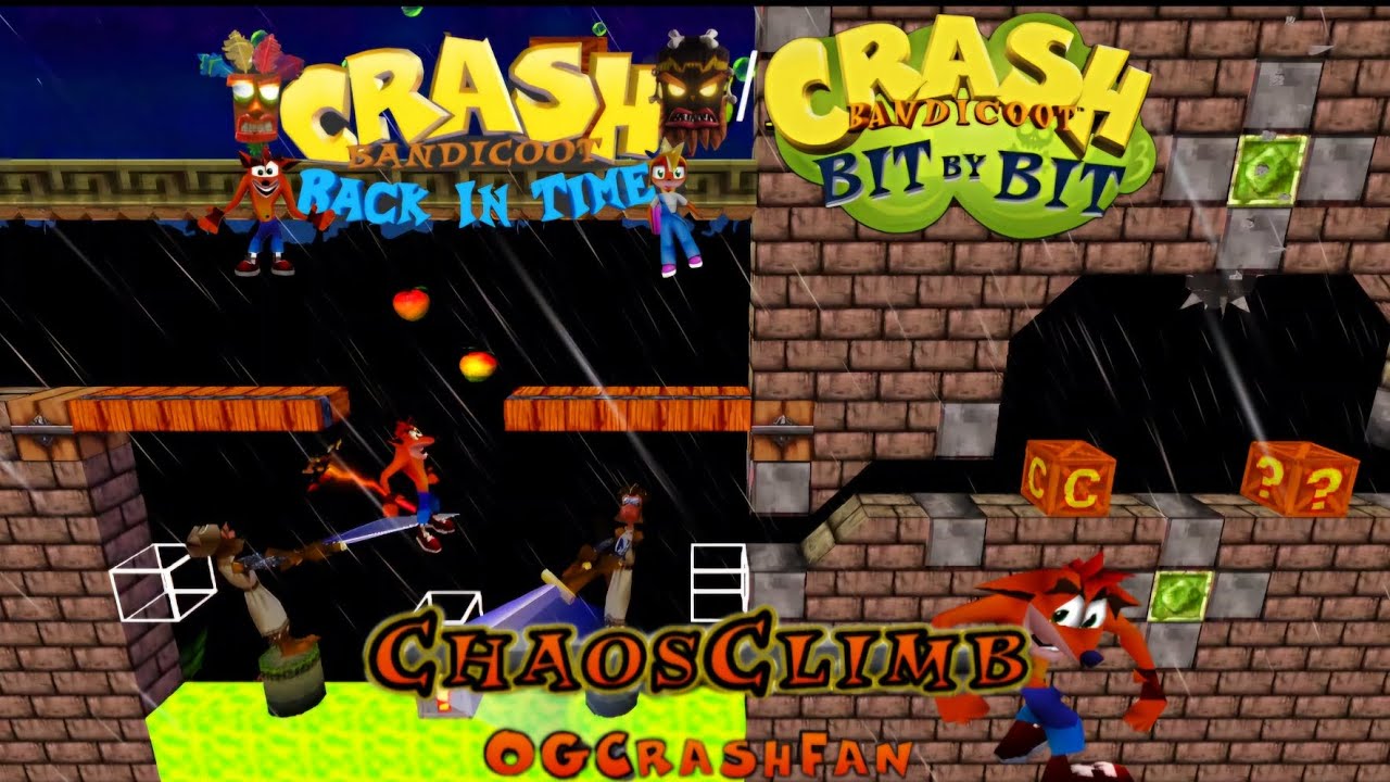 Crash Bandicoot - Back In Time Fan Game: Bit By Bit: Chaos Climb By @OG ...