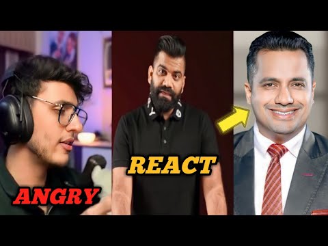 Triggered Insaan VERY ANGRY on FAN 😡 ! Technical Guruji React Vivek Bindra,vivek Bindra, - YouTube
