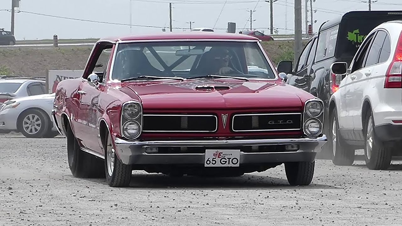 BACKROADS 65 Pontiac GTO Classic Pro Street 468 V8 650 HP - YouTube