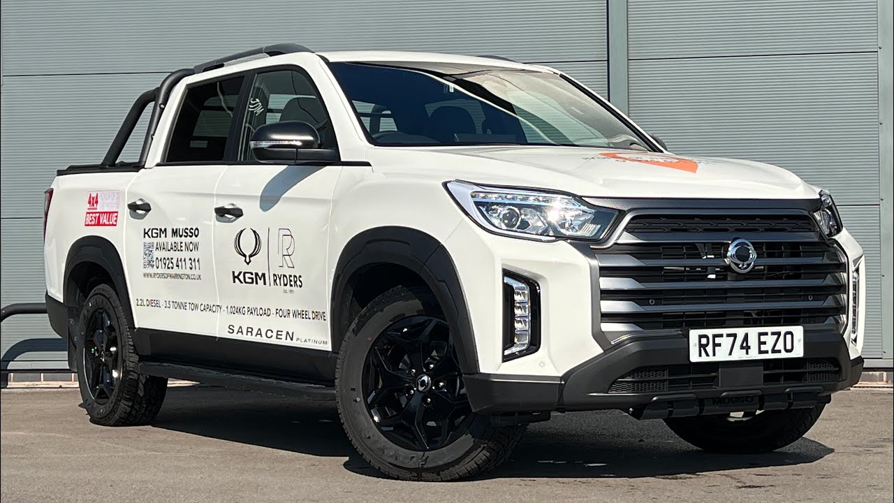 2025 KGM Musso Saracen Platinum edition - YouTube