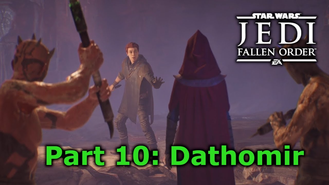 Star Wars Jedi Fallen Order Landing on Dathomir, playthrough part 10 ...