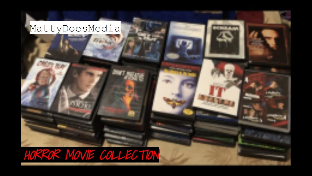 My Horror Movie DVD and Blu Ray Collection 2022 - YouTube