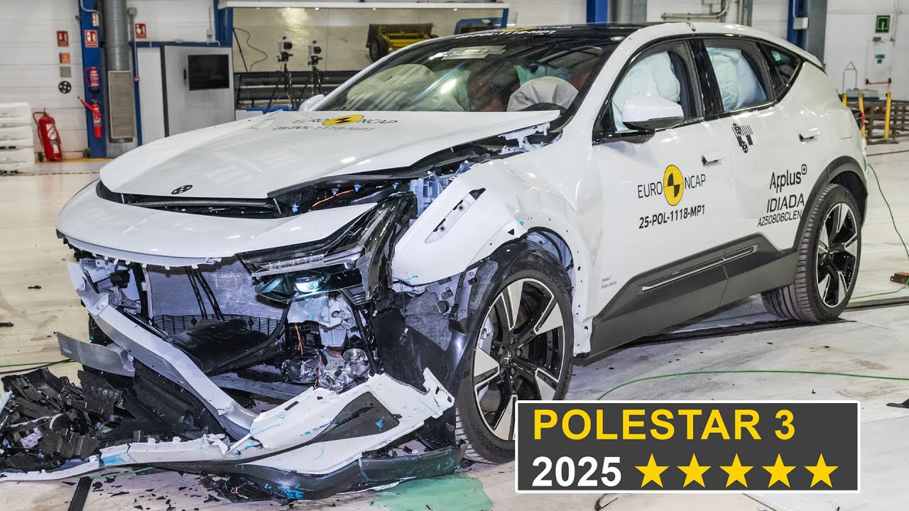 How Safe Is The 2025 Polestar 3? Full Euro NCAP Crash Test Breakdown ...
