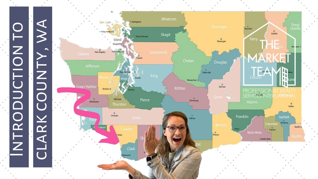 Clark County Washington Map